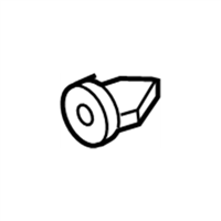 53879-0R010 - OEM Toyota Retainer, Front Fender